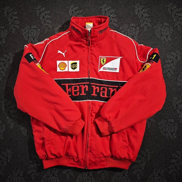 Jackets & Coats | Formula 1 Racing Jacket Vintage Flight Jacket Racing ...